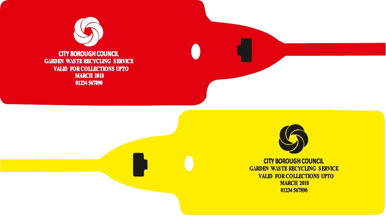Identification Tags for Garden Waste Recycling Schemes | Universeal UK