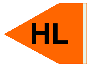 Heavy Lifting Pennant Flags. Universeal UK