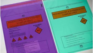 Laboratory Specimen Transport Bags. Universeal UK