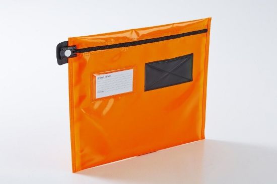 Reusable Mailing Pouch with Long Edge Zip | Secure Courier & Document ...
