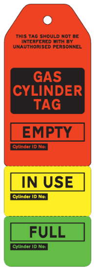Durable Gas Cylinder Tank Tags | Universeal UK
