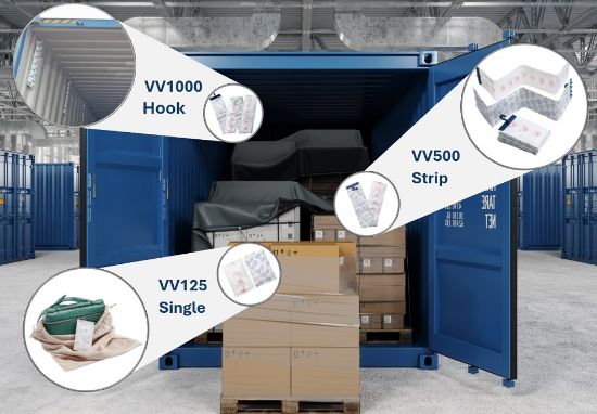 Shipping Container Desiccant Bags | Universeal UK