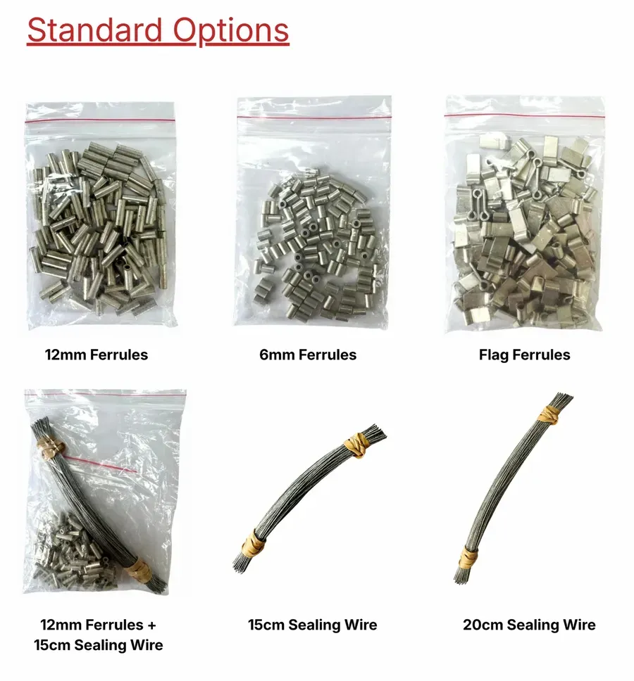 Sealing Ferrules | Meter wire seals | ComCoP suitable | Universeal UK